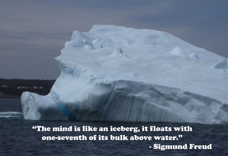Sigmund Freud Iceberg Quote